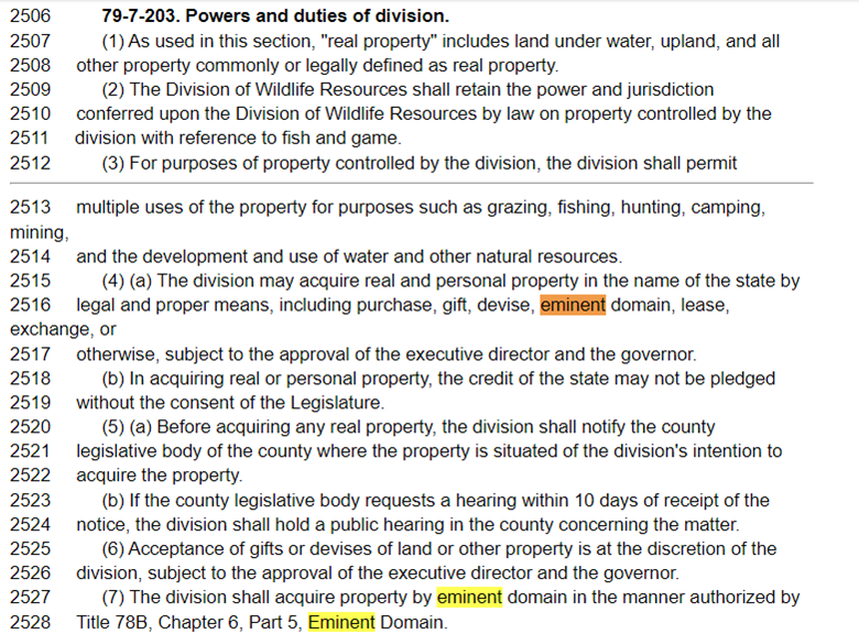 Shadow Government Part 6: Eminent Domain - Utah Freedom Coalition